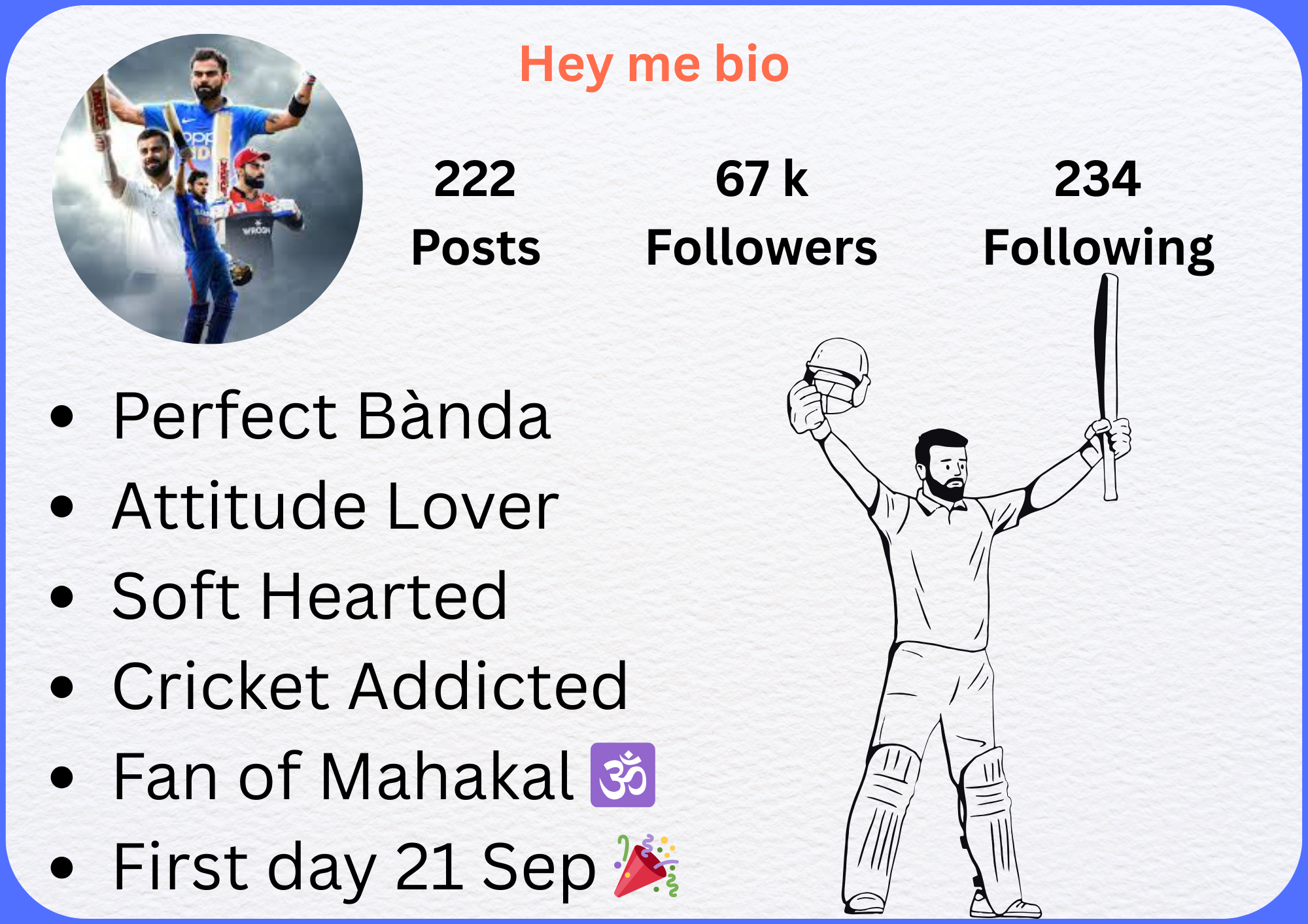 250+ Instagram Bio For Cricket Lovers | Best Cricket Bio For Instagram 2025