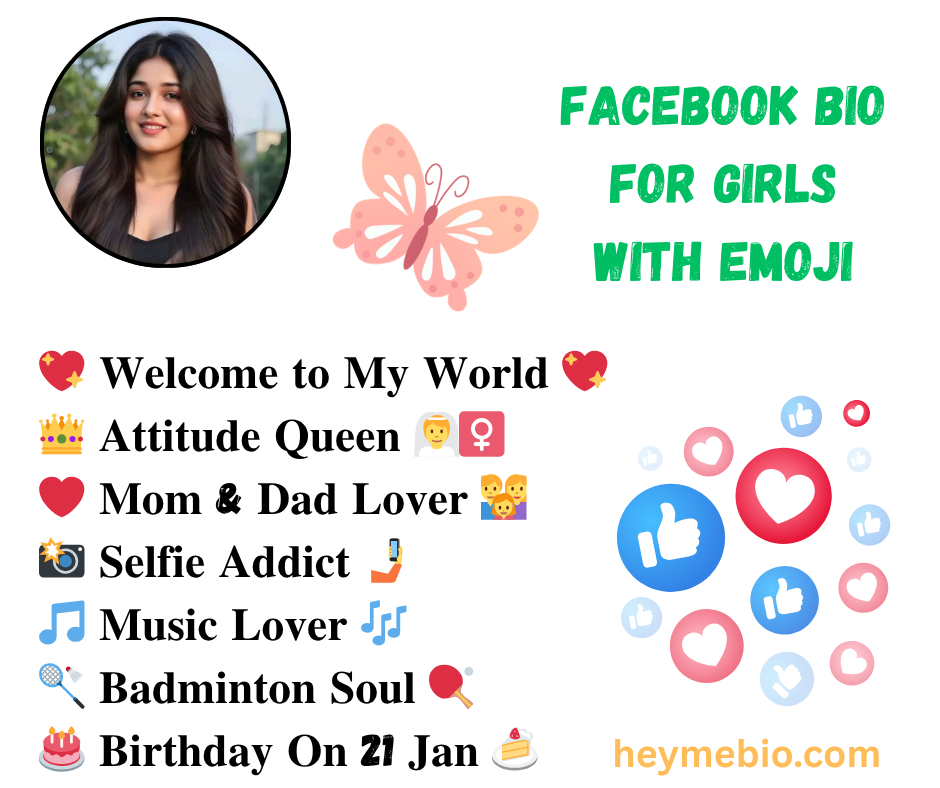 [350+] Best Facebook Bio For Girls - Stylish, Cute & Unique (2025)